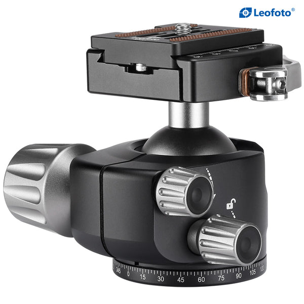 Leofoto LH-40LR Ball Head with LR-50 Lever Release Clamp | Arca Compat ...