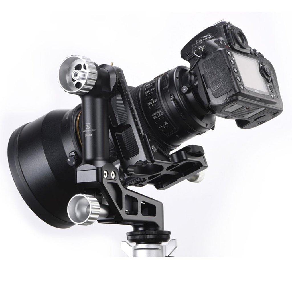 SUNWAYFOTO Gimbal Head GH-02 Carbon Fiber 360 Degree Panoramic Camera ...