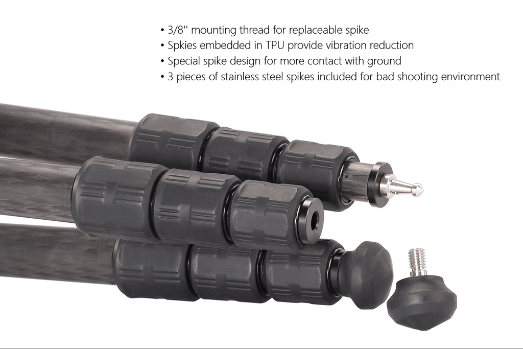 Leofoto Ln-364c Carbon Fiber Tripod – Prophotographygear