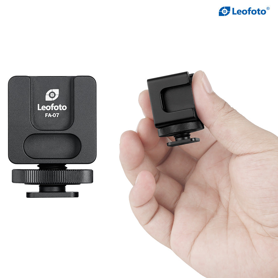 LEOFOTO FA-07 Multi Hotshoe Adapter Mount For Camera,Microphone and Li ...