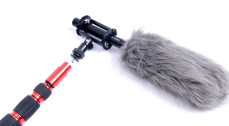5-Section 10' Telescoping Aluminum Boompole Microphone Pole ...