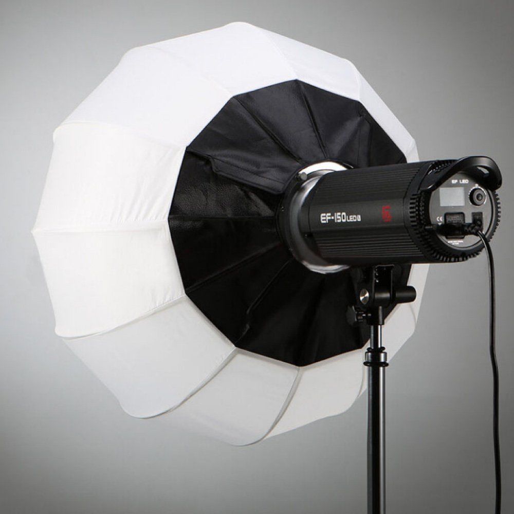 Jinbei 65cm 25" Folding Spherical Diffuser Softbox Bowens Mount fr Stu ...